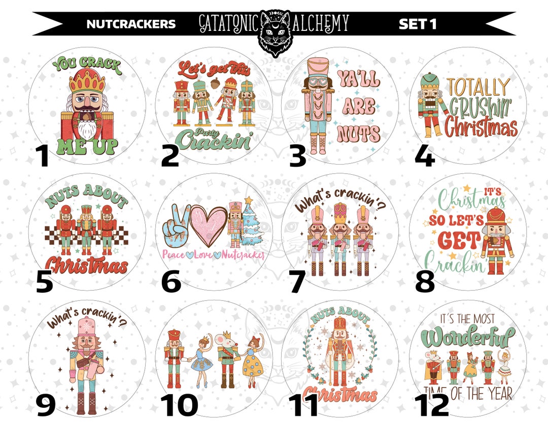 Nutcracker Christmas Cardstock Rounds, Christmas Cardstock Rounds ...