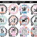 Dog Cardstock Rounds, Retro Puppy Cardstock Rounds, Weenie Dog Cutouts ...