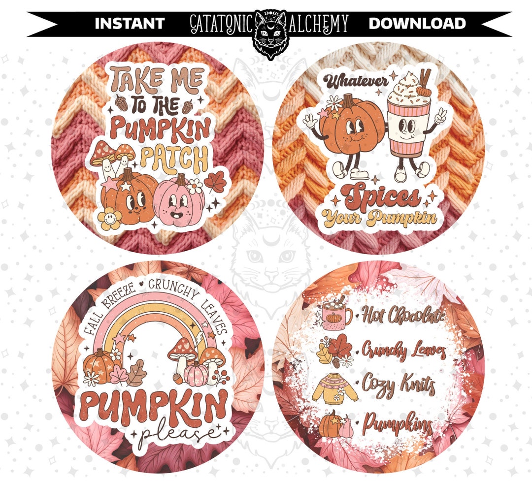 Fall Freshie Cardstock Download, Retro Sweater Digital Download, Autumn ...
