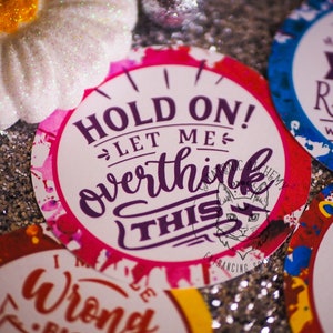 Funny Cardstock Rounds, Sarcastic Theme Cardstock Rounds, Funny ...