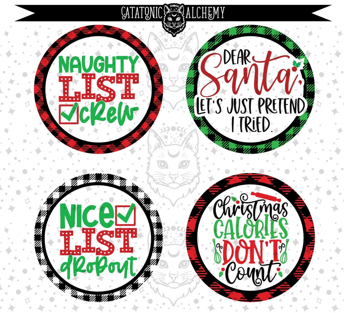 Plaid Christmas Digital Cardstock Bundle Cardstock Images for - Etsy