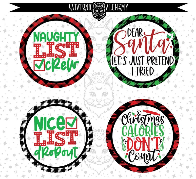 Plaid Christmas Digital Cardstock Bundle Cardstock Images for - Etsy