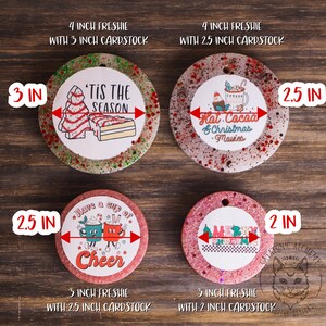 Graduation Freshie Cardstock, 2024 Graduate Cardstock Rounds, College ...