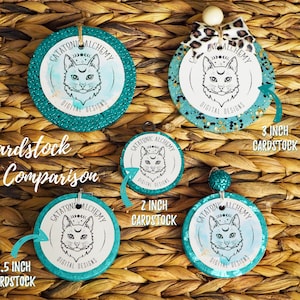 Fall Freshie Cardstock Rounds, Autum Theme Cardstock Rounds, Cardstock ...