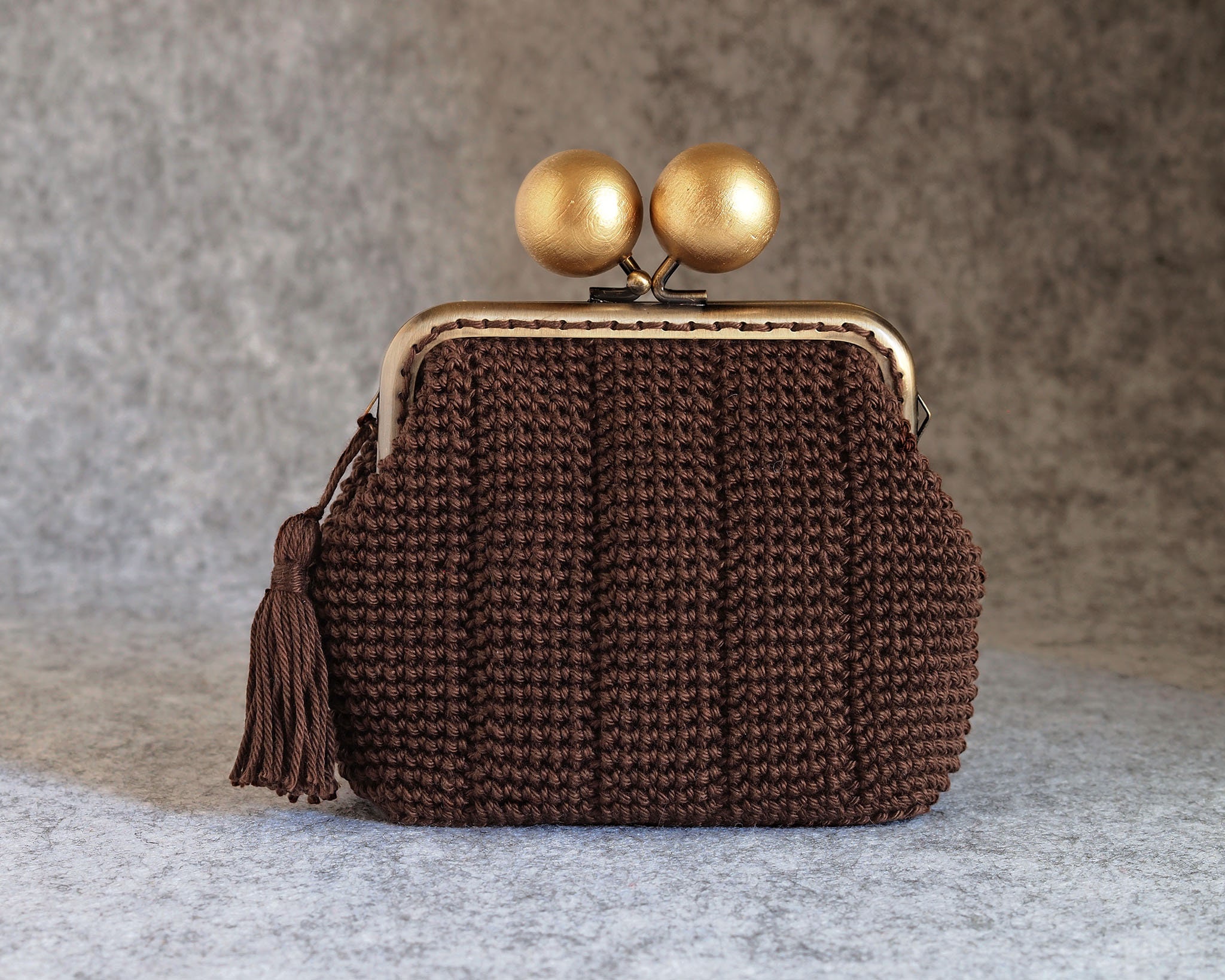 Chocolate Bar Purse Crochet Pattern How to Make a Coin Purse - Etsy