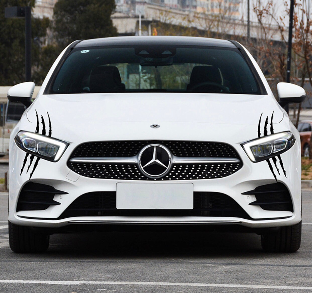 Reflective Monster Claw Decal - Etsy