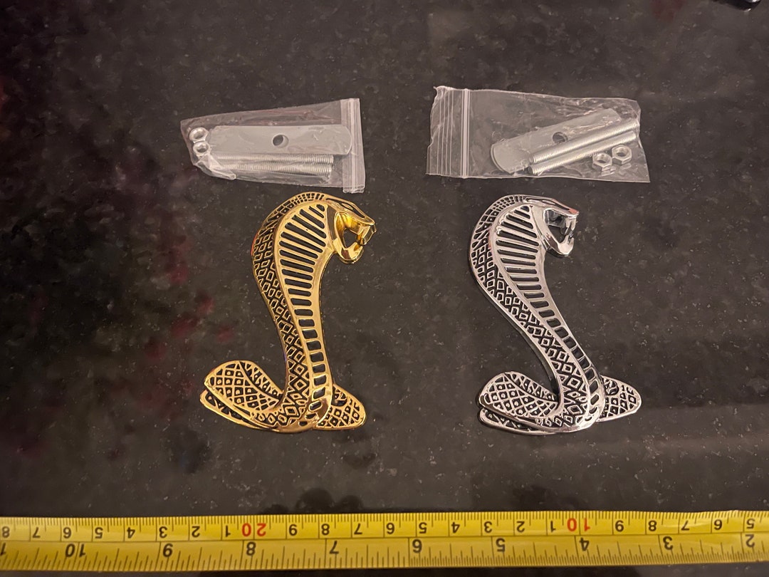 Ford Shelby Mustang Cobra Badge/emblem stock free Shipping - Etsy
