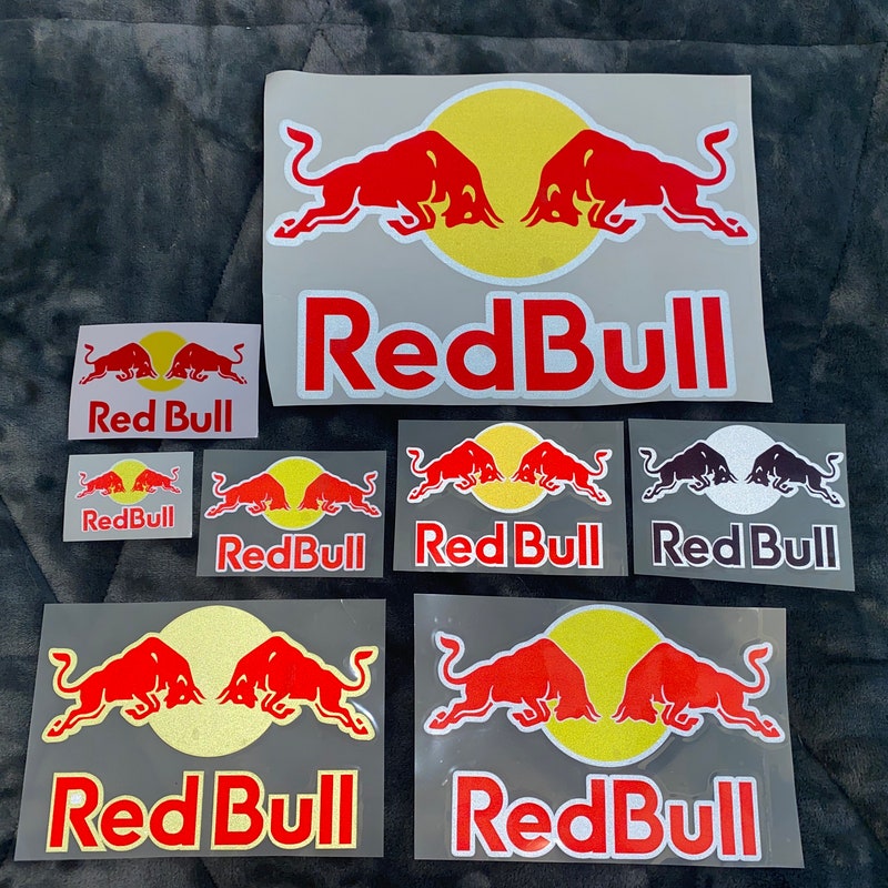 Red Bull Sticker - Etsy