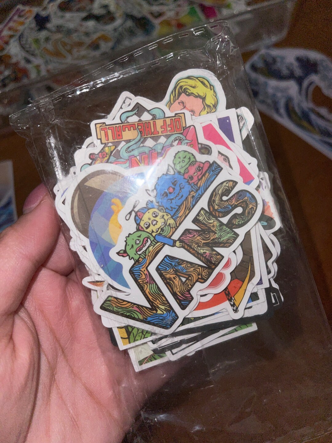 50 Pack of Random Vans Stickers - Etsy