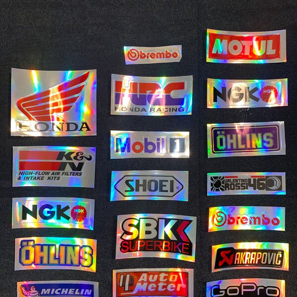 Motorcycle Sticker - Etsy