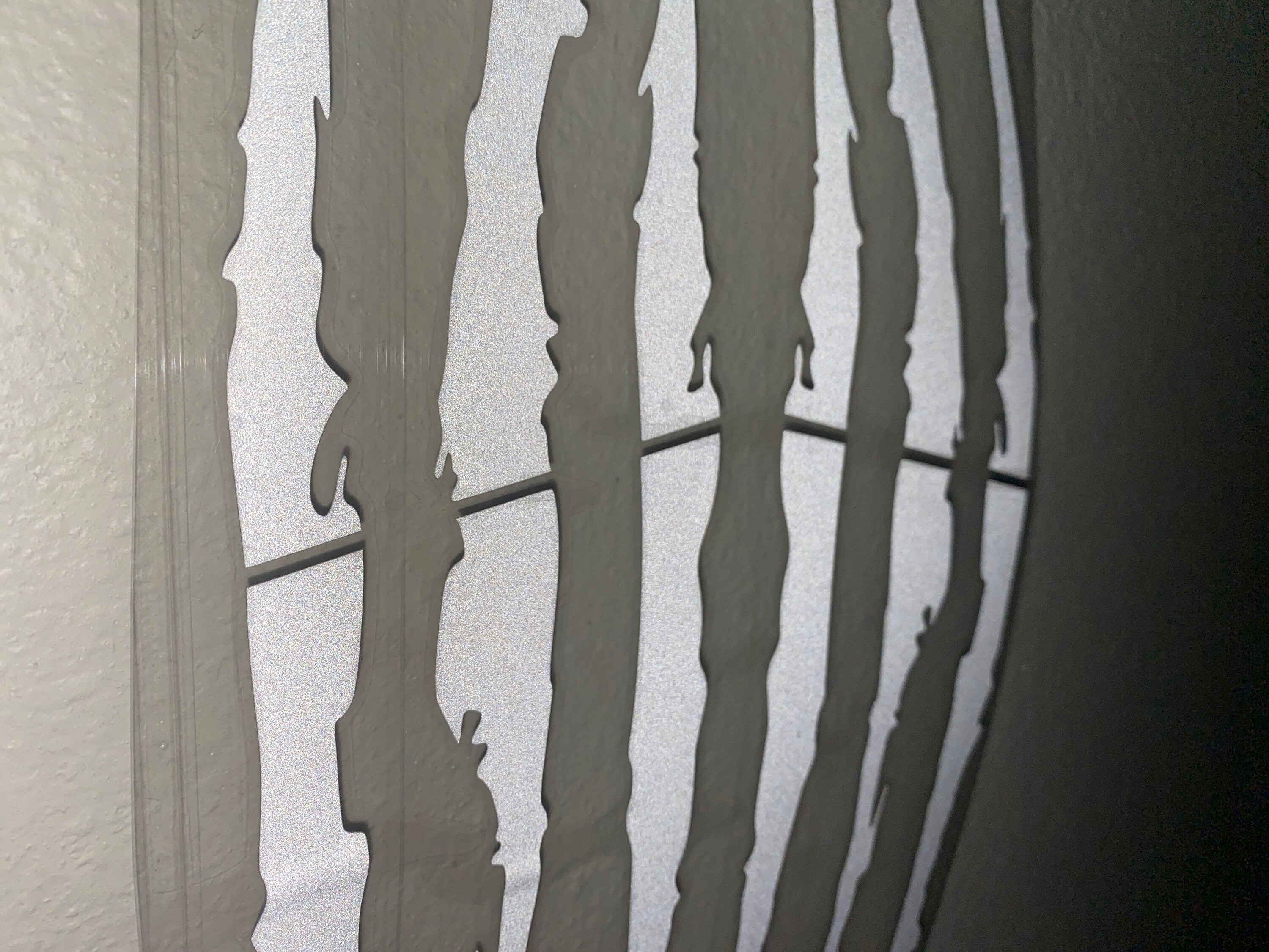 Reflective Monster Claw Decal - Etsy