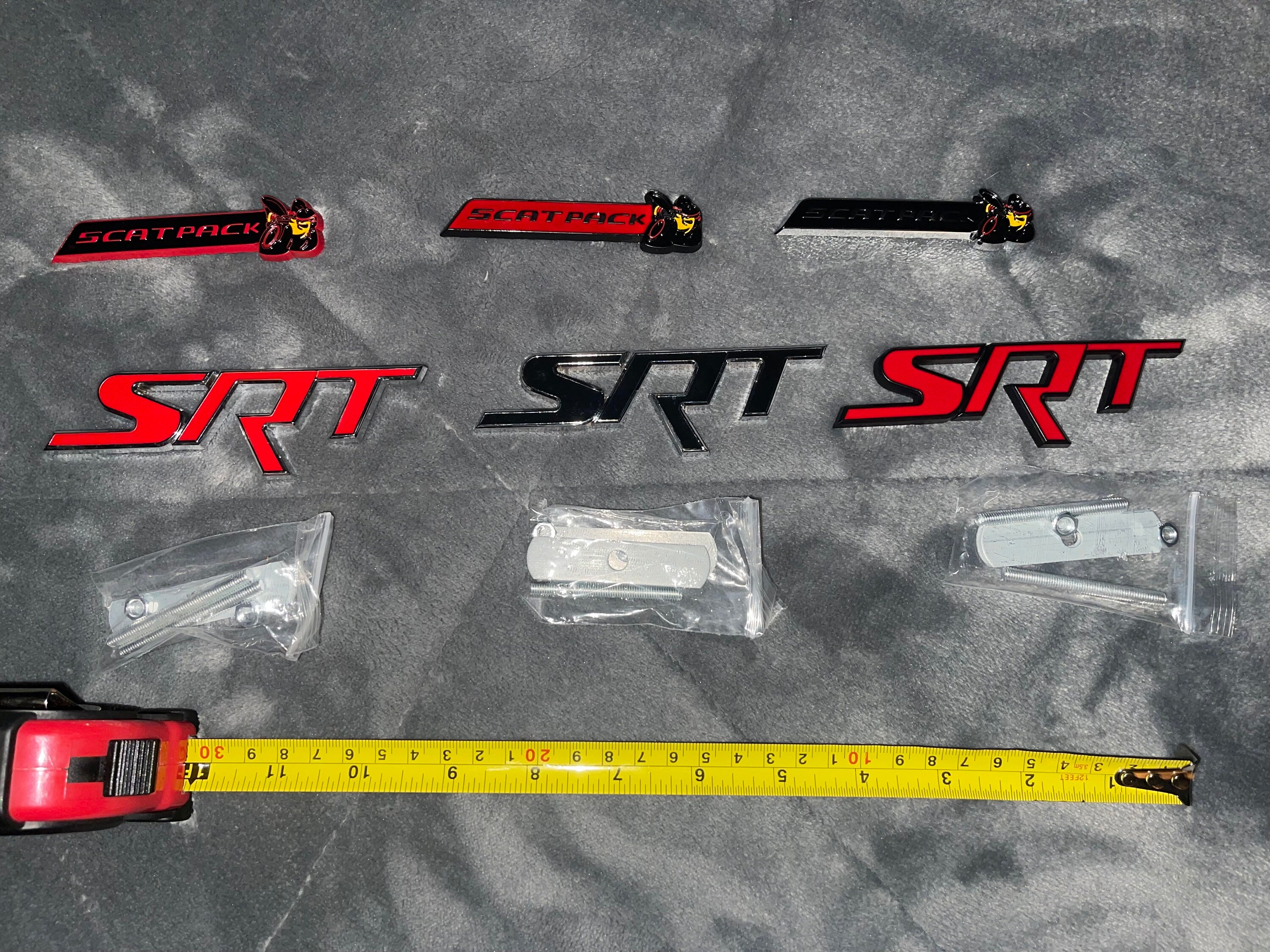 SRT/SCAT PACK Emblem stock free Shipping - Etsy