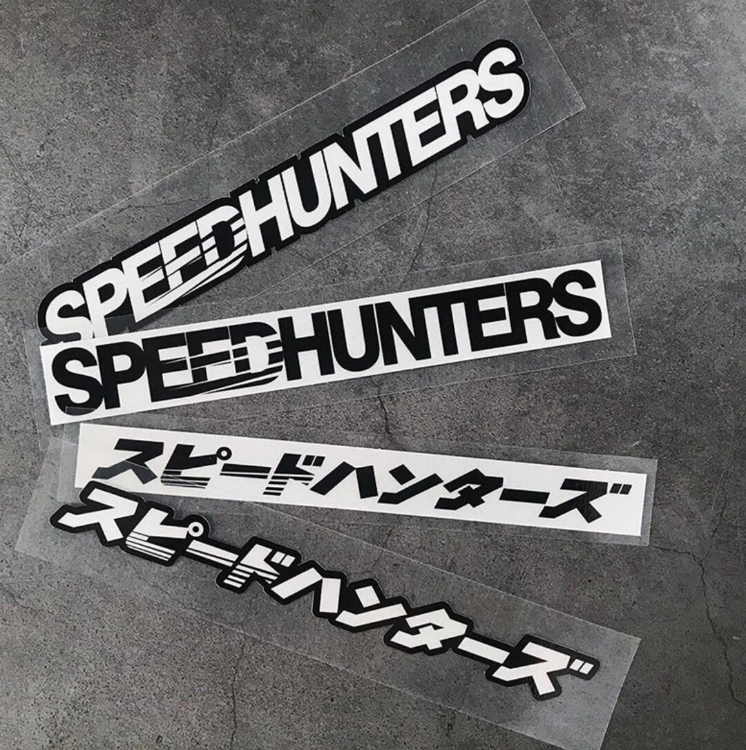 SPEEDHUNTERS Decal/sticker Many Variations free Shipping - Etsy