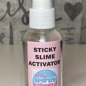 SLIME ACTIVATOR for Sticky Slimes 100% Effective Activator - Etsy