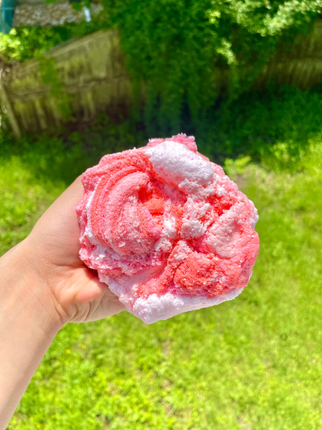 Roses Cloud Slime Fluffy Soft Slime Multicolored Scented - Etsy