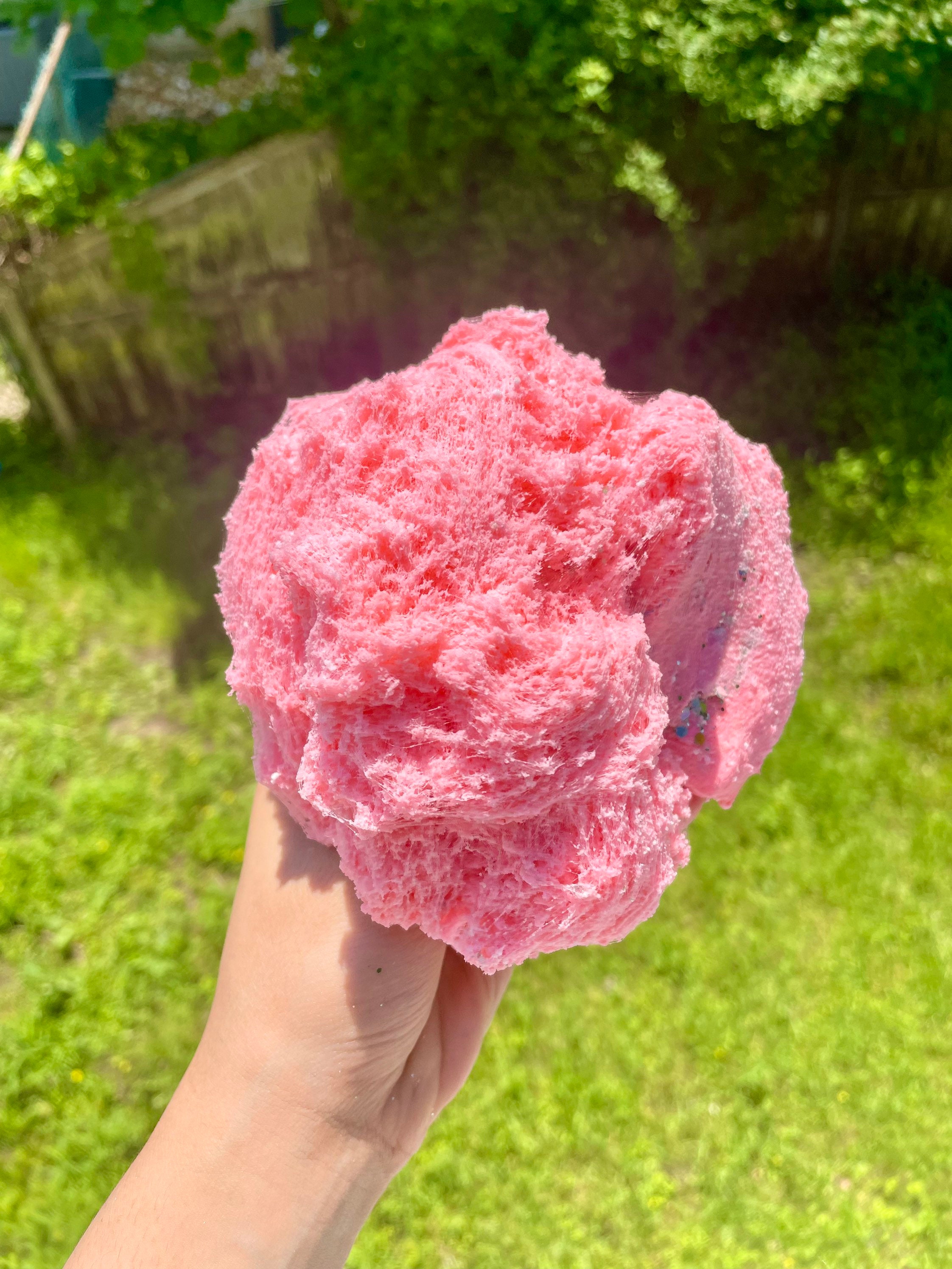 Roses Cloud Slime Fluffy Soft Slime Multicolored Scented - Etsy