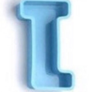 Jumbo 3D Silicone Letter Molds LARGE 6" Tall/ Shipping From Usa ...