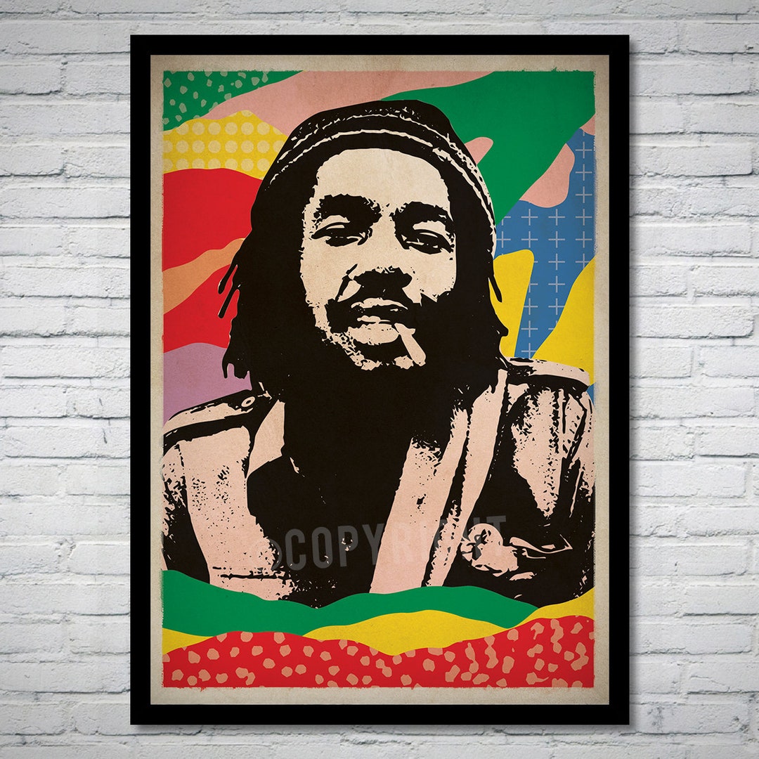 Peter Tosh Reggae Music Art Print Poster - Etsy
