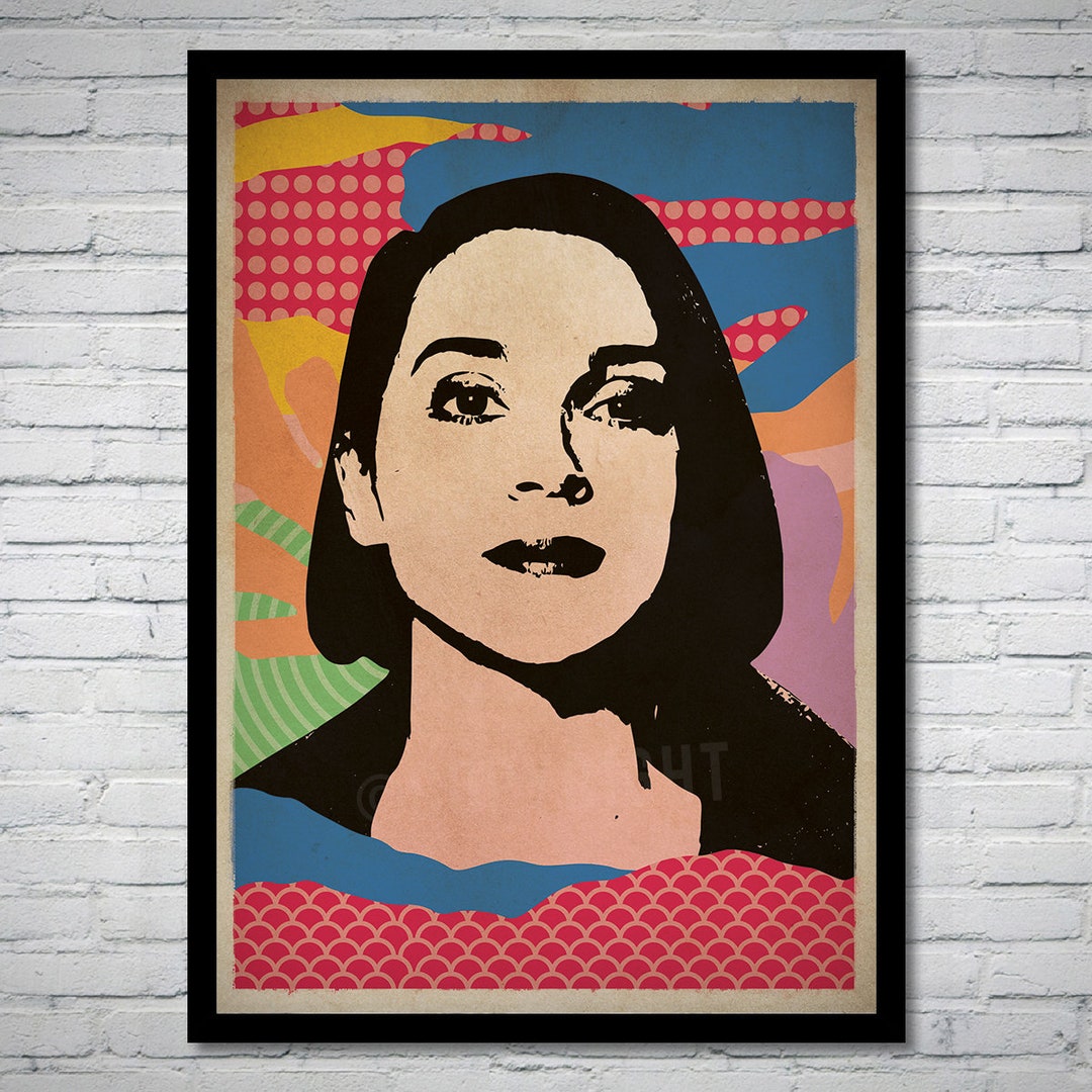 St Vincent Music Hero Art Print Poster - Etsy