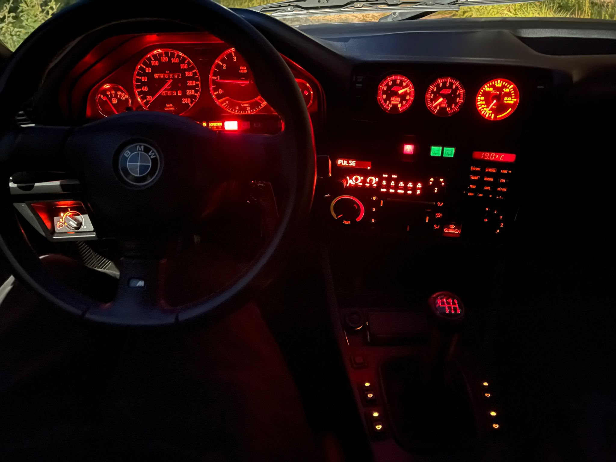 Bmw E30 Interior Night