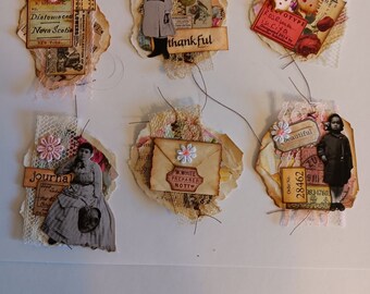 6 Piece Cluster Set, Clusters, Journal Clusters, Bases, Junk Journals ...