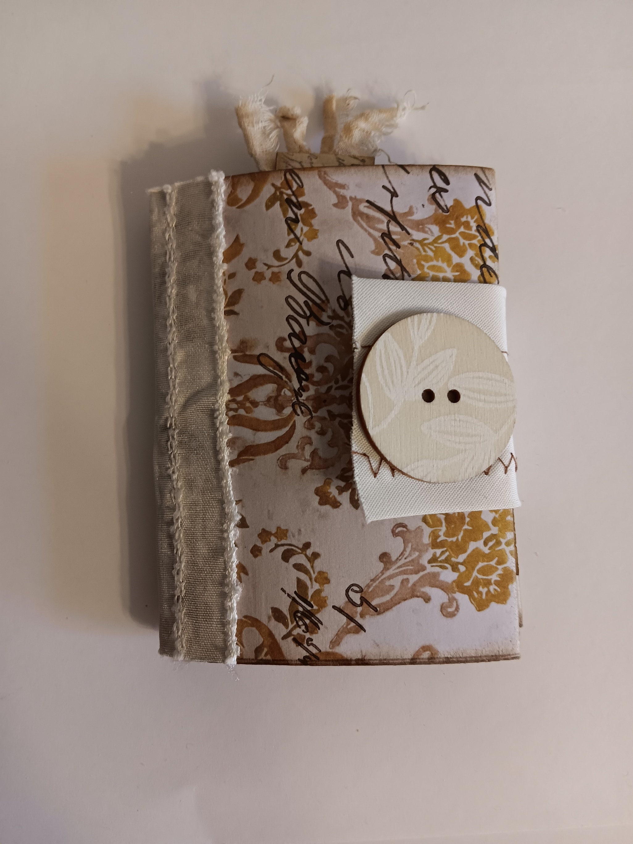 MINI Ephemera Holder Small Junk Journal Handmade Ephemera Tim Holtz ...