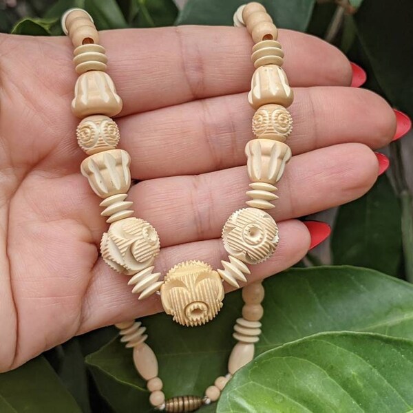 Antique Carved Ivory Jewelry - Etsy