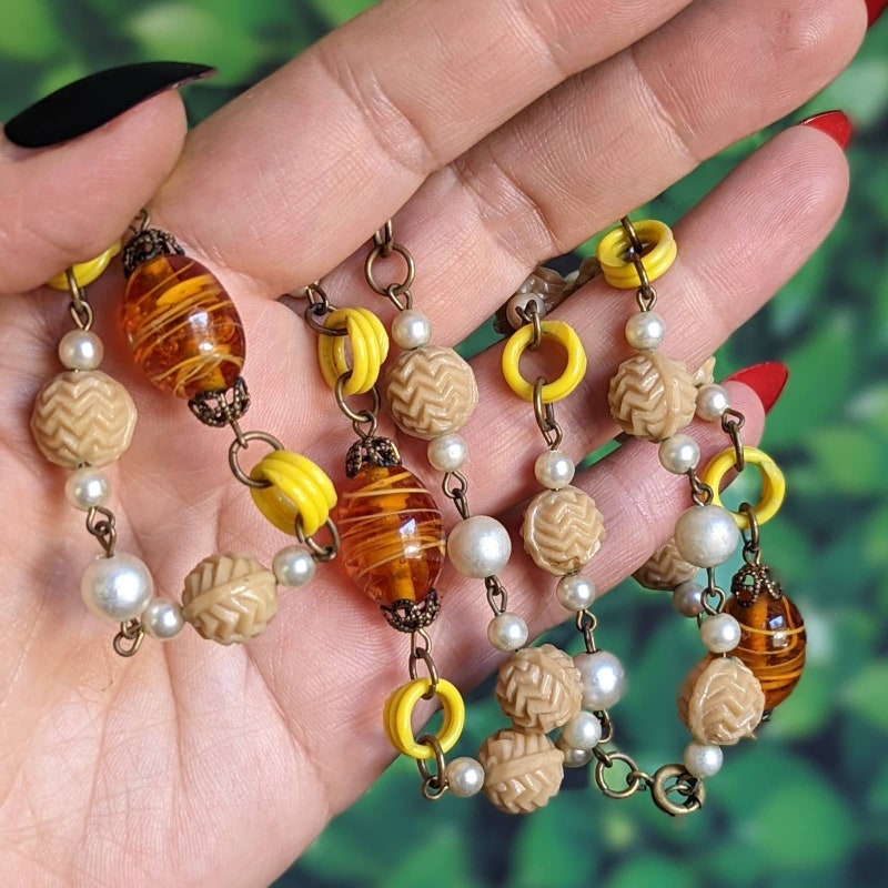Yellow Celluloid - Etsy