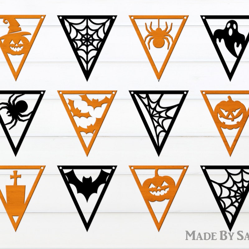 Halloween Bunting - Etsy