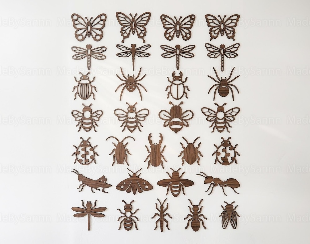 Insect SVG Bundle, Butterfly Svg, Dragonfly Svg, Silhouette Svg ...