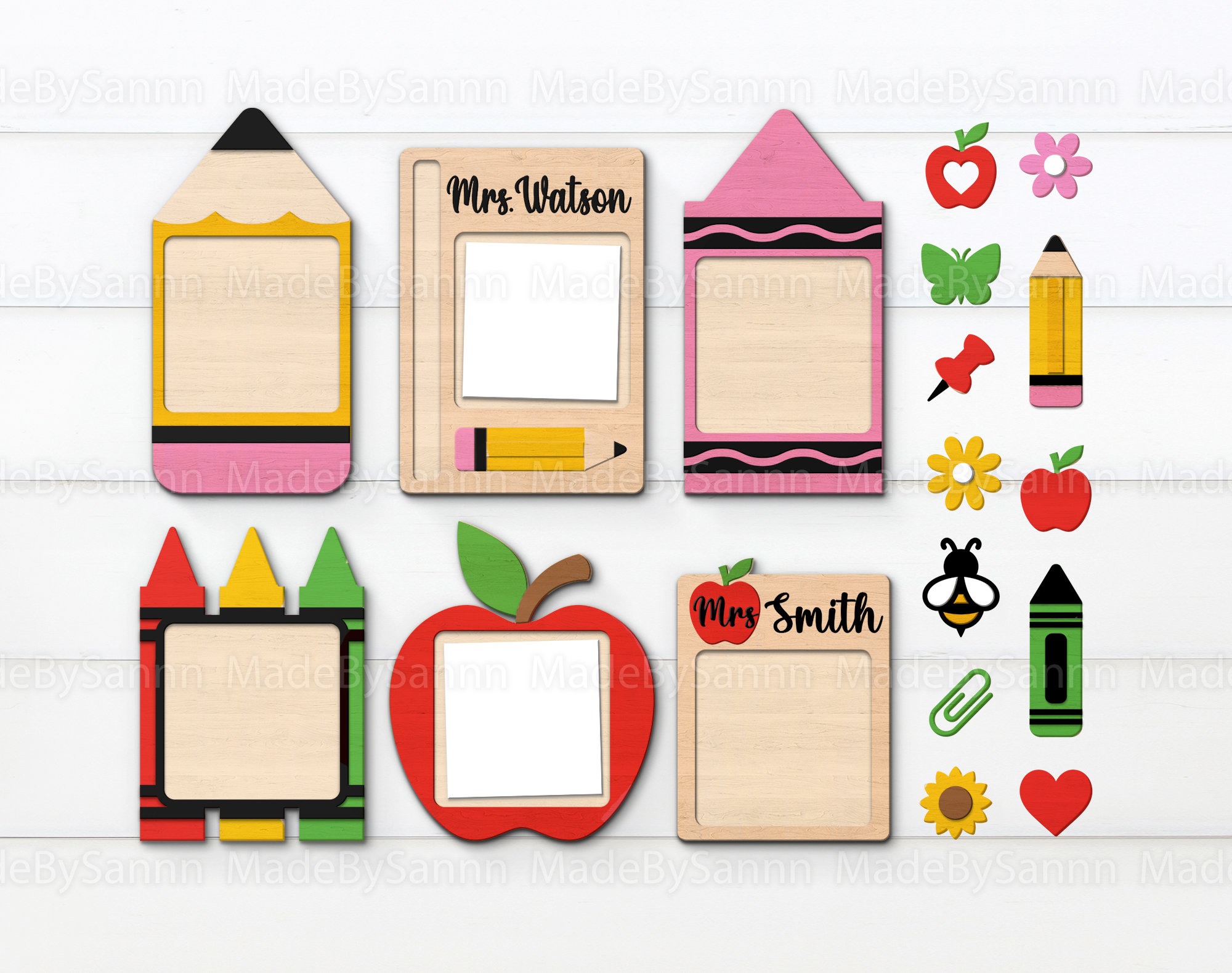 Teacher Sticky Note Pad Holder Svg, Note Pad Svg, Teacher Gift Svg ...