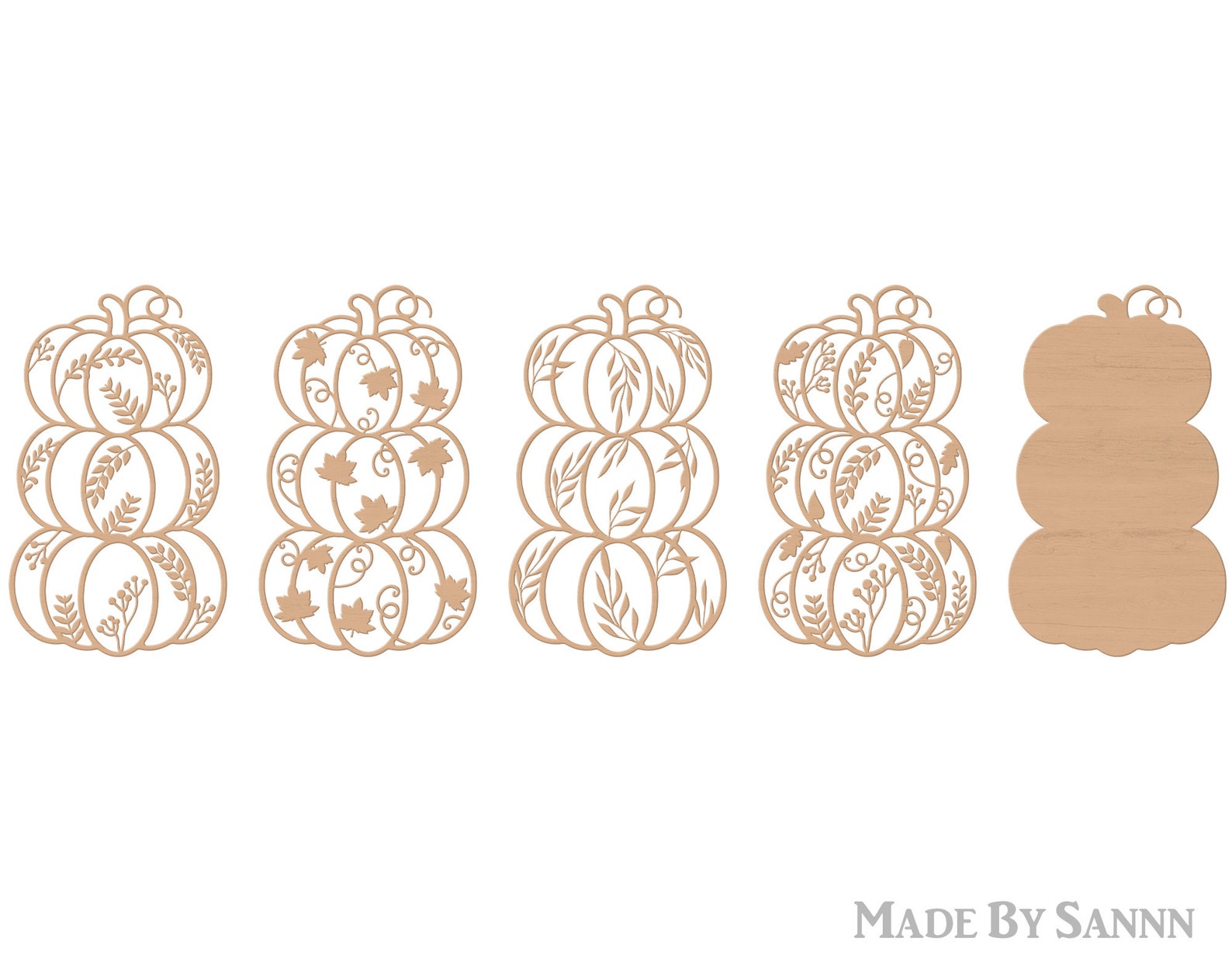 Halloween Standing Pumpkins Bundle Svg, Fall Gowforge Svg, Autumn Svg ...