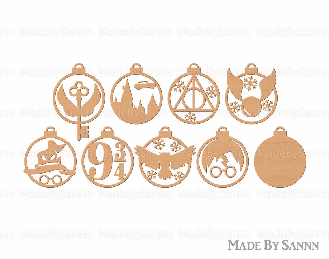 Wizard Christmas Ornaments SVG Magic Ornaments Svg Magic - Etsy