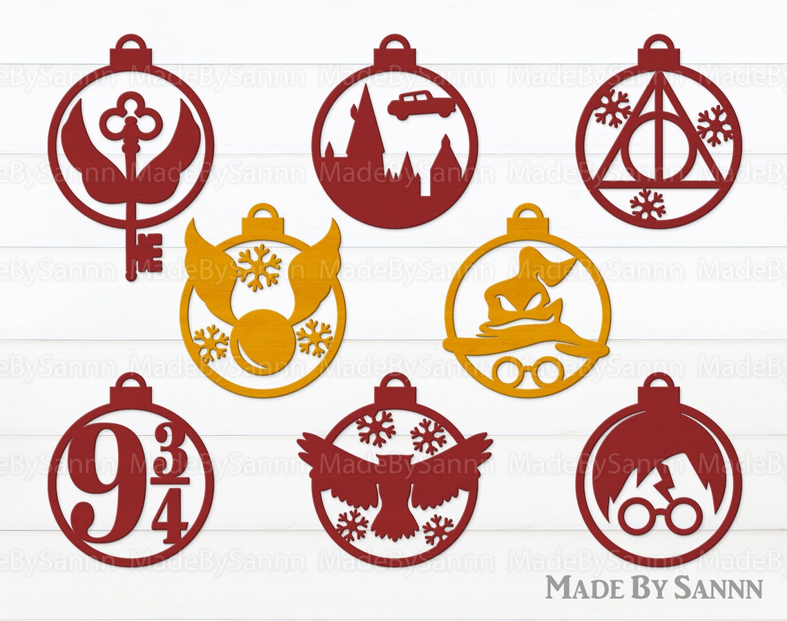 Wizard Christmas Ornaments SVG Magic Ornaments Svg Magic - Etsy