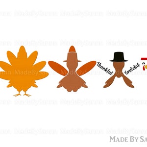 Turkey Door Hanger SVG, Thanksgiving Svg, Thanksgiving Door Hanger ...