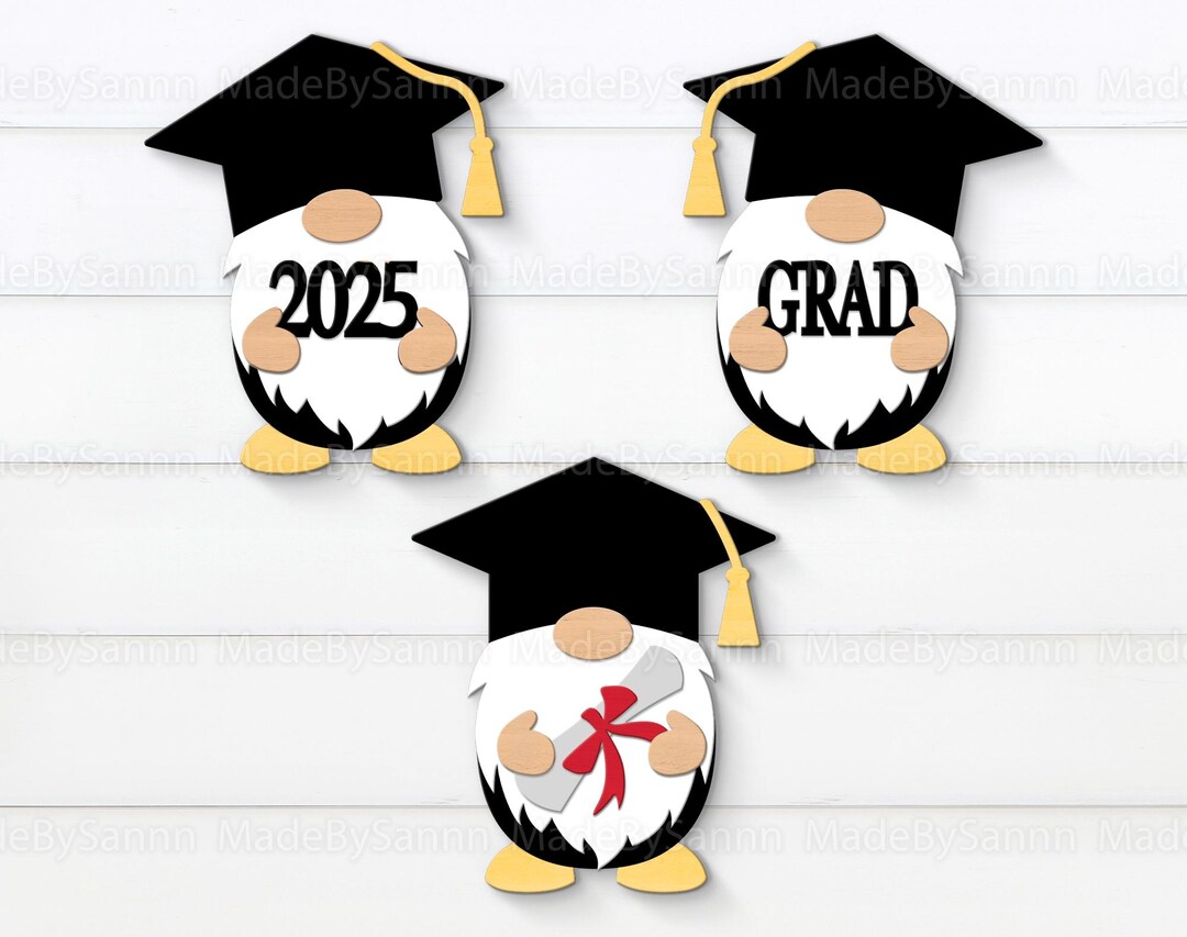 Graduation Gnomes Svg, Graduation Party, Gloworge Svg, Files for Cricut ...