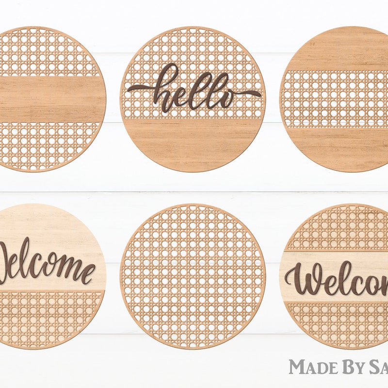 Round Sign Svg - Etsy