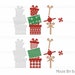 Standing Christmas Presents Svg, Stacking Presents Svg, Christmas ...