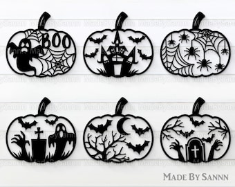 Halloween Pumpkin Dxf File - Etsy