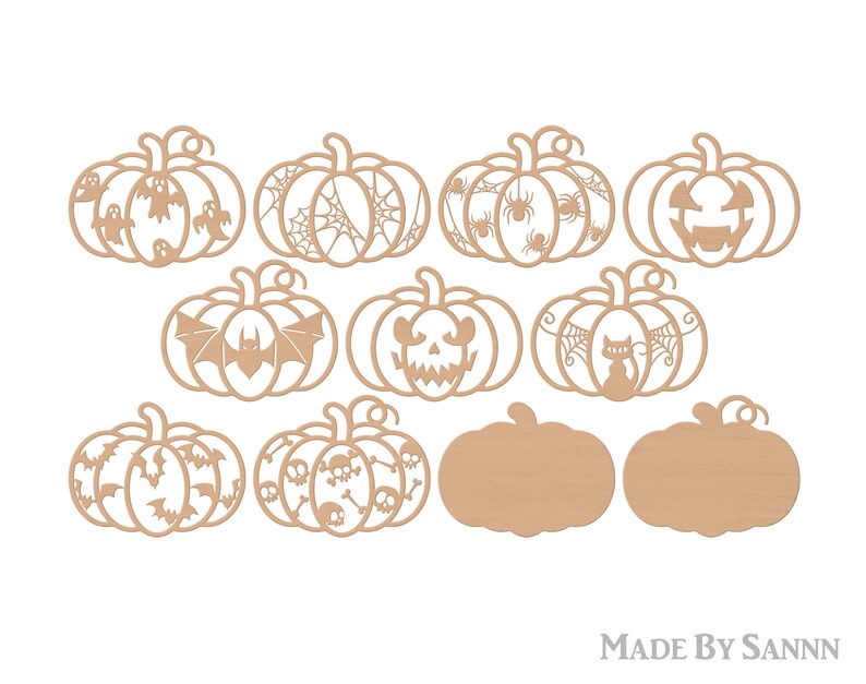 Halloween Pumpkin Bundle Svg, Scary Pumpkins Svg, Halloween Decor Svg ...