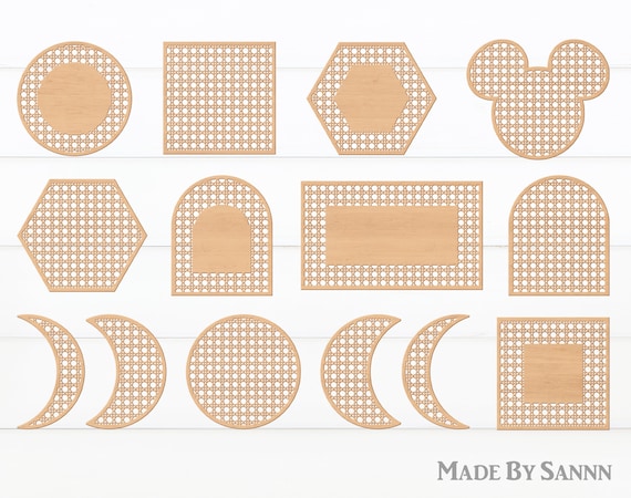 Papercraft Embellishments Boho Svg Rattan Arch SVG Rattan SVG Rattan ...