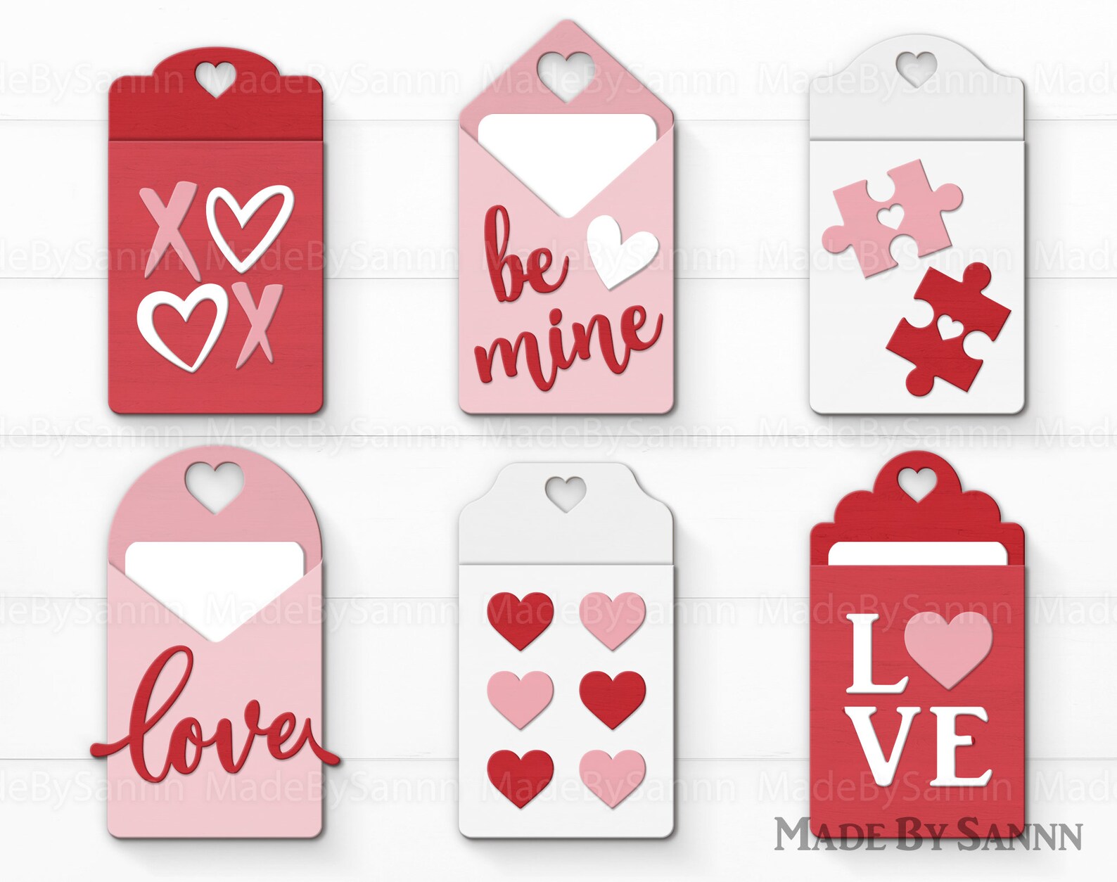 Valentines Gift Card Holder Svg Valentines Day Svg Love Tag - Etsy