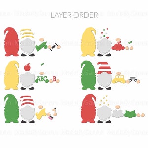 Schole Gnome Bundle SVG, Back to School Gnomes Svg, Teacher Gnome ...