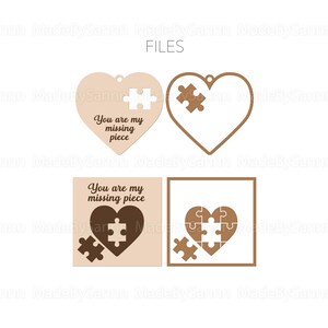 Valentines Wooden Card Template Svg, Love Card Tempalte, Valentine's ...