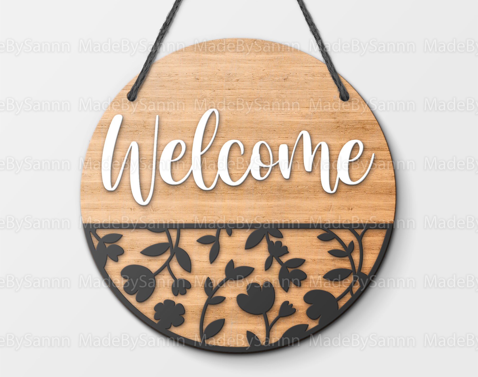 Patterned Door Hanger Svg Door Hanger Bundle Svg Welcome - Etsy