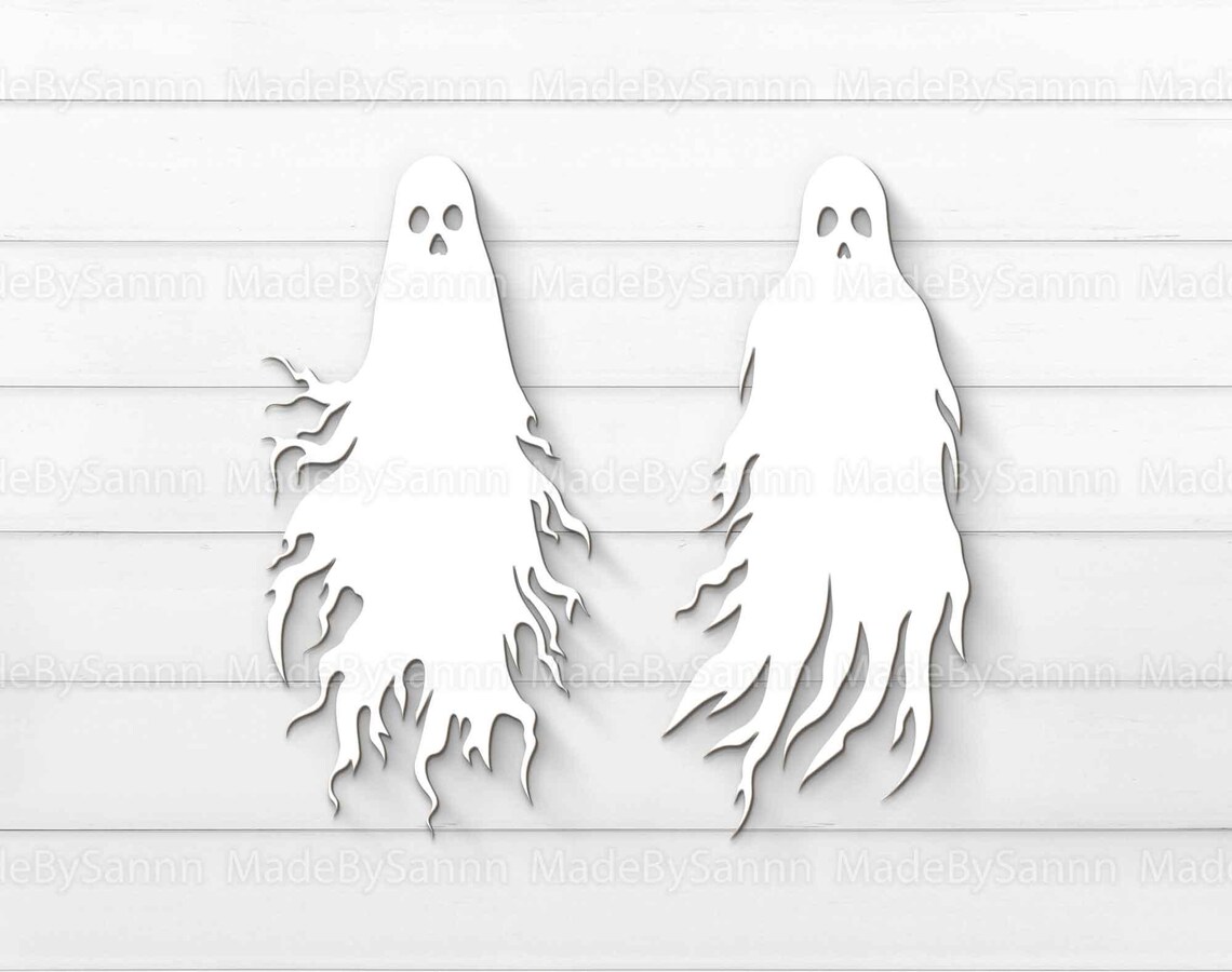 Scary Ghosts SVG, Ghost Decor Svg, Spooky Svg, Scary Ghost Svg ...