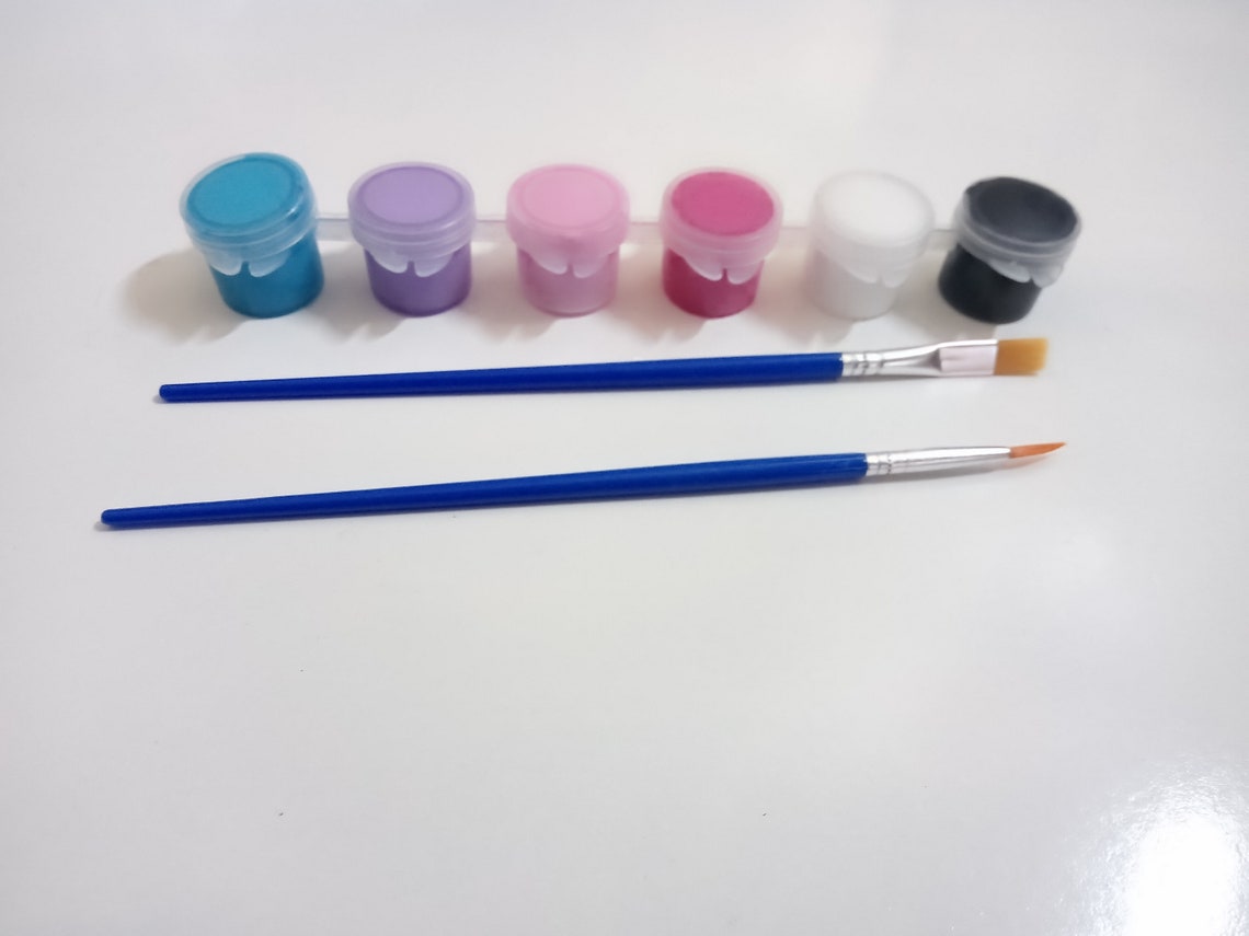 Paint Pot Strips - Craft Paint Supply - 5ML - 6 Paint Pots- DIY Paint ...