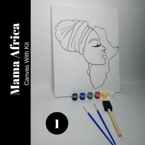 Black History Month | Pre-drawn Canvases | DIY Paint Night| Black ...