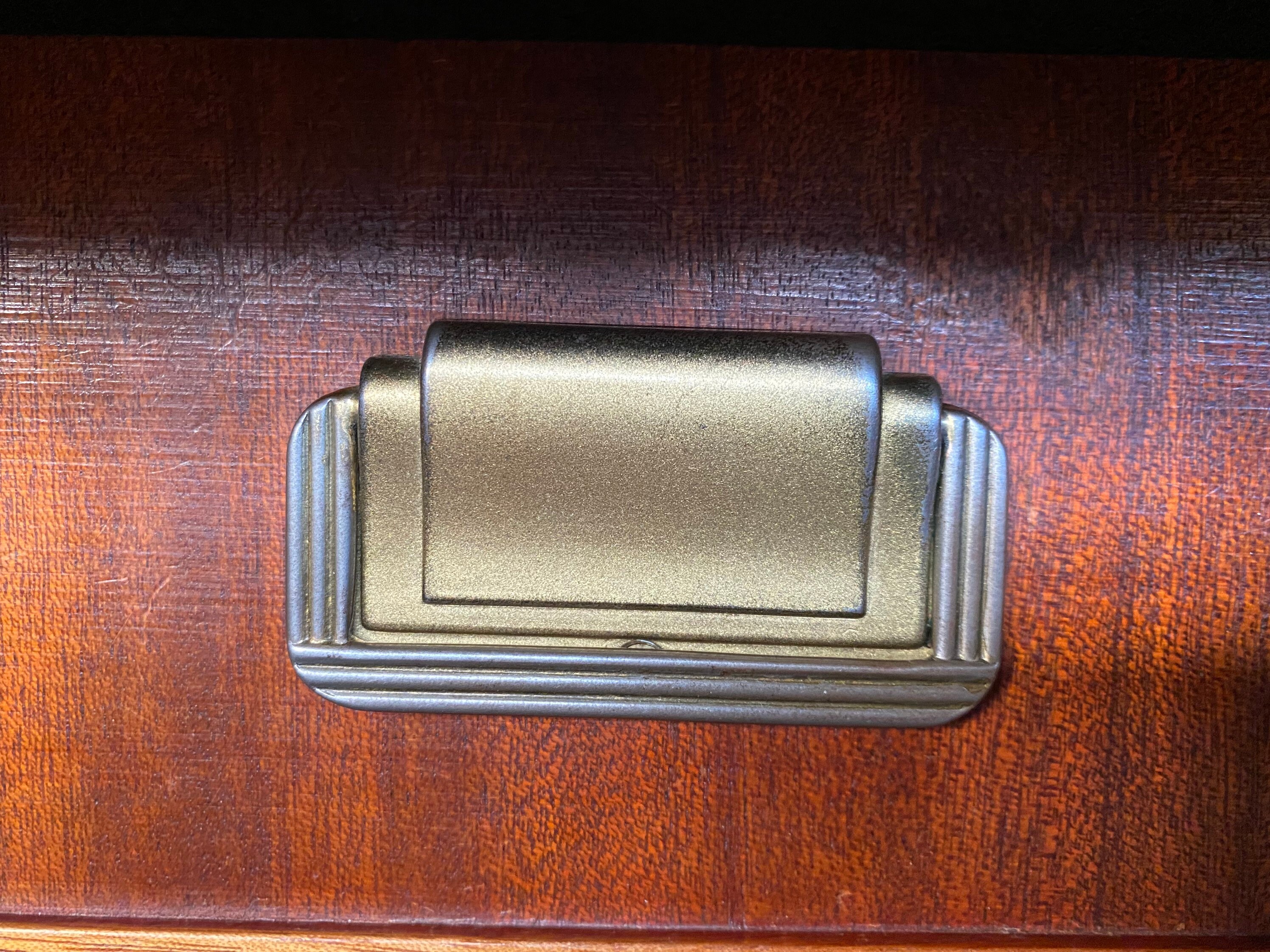 Artdeco Buffet antik Marmorplatte vintage retro Vitrine Schrank - Etsy.de