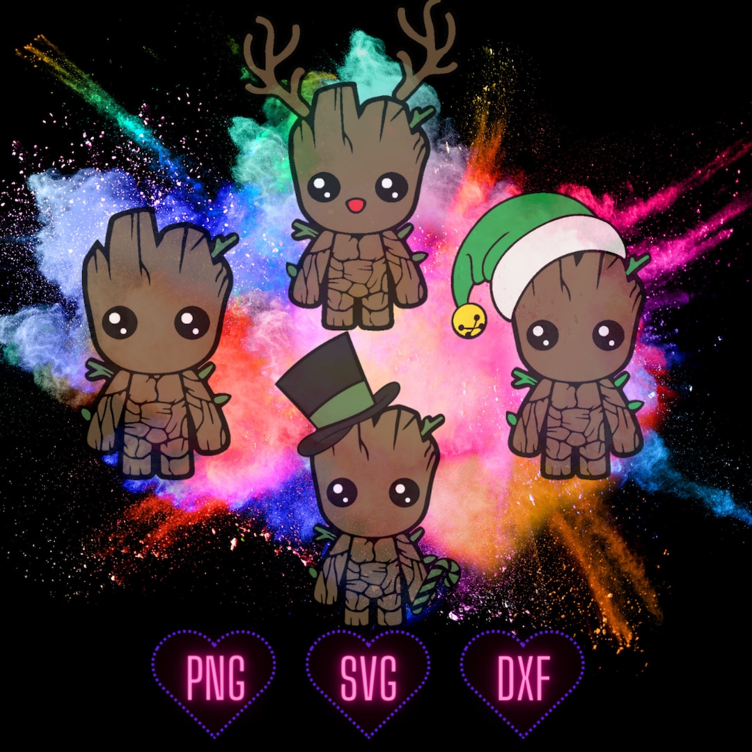 Grooot Svg, Guardian Svg Bundle Plant Svg Svg Baby Hero, Galaxy Clipart ...